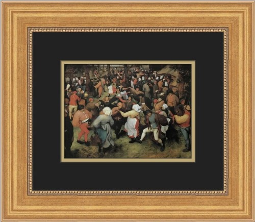 Pieter Bruegel The Wedding Dance Custom Framed Print | eBay