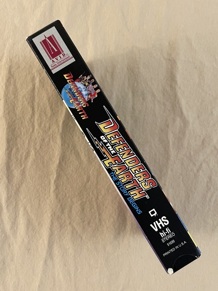 Defenders of the Earth - The Story Begins - VHS Classic 80s Cartoon ...