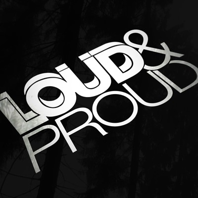 Loud Proud Decal Sticker For Car Van Window Bumper, Exhaust, Bass, DJ ...