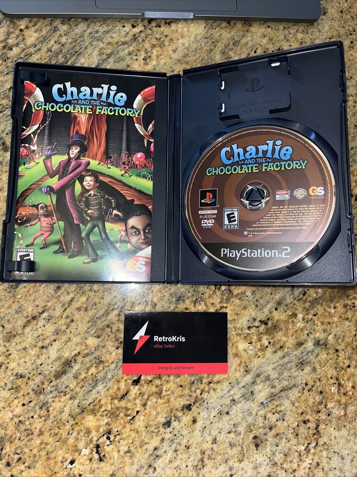 Charlie and the Chocolate Factory (Sony PlayStation 2, 2005) CIB and ...