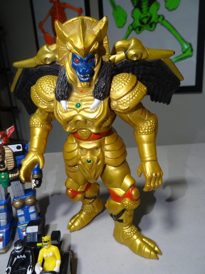 LOT OF 3 - Vintage 90s BANDAI MMPR Mighty Morphin Power Ranger TOY CAR ...