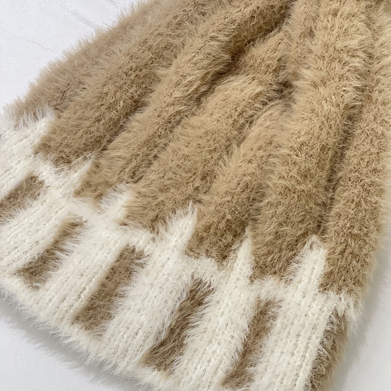 Women Ladies Winter Bobble Pom Pom Men Beanie Hat Ski Cable Knitted Hat ...