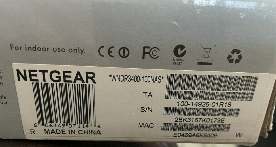 NETGEAR WNDR3400 Wireless Dual Band Router (WNDR3400-100NAS) | eBay