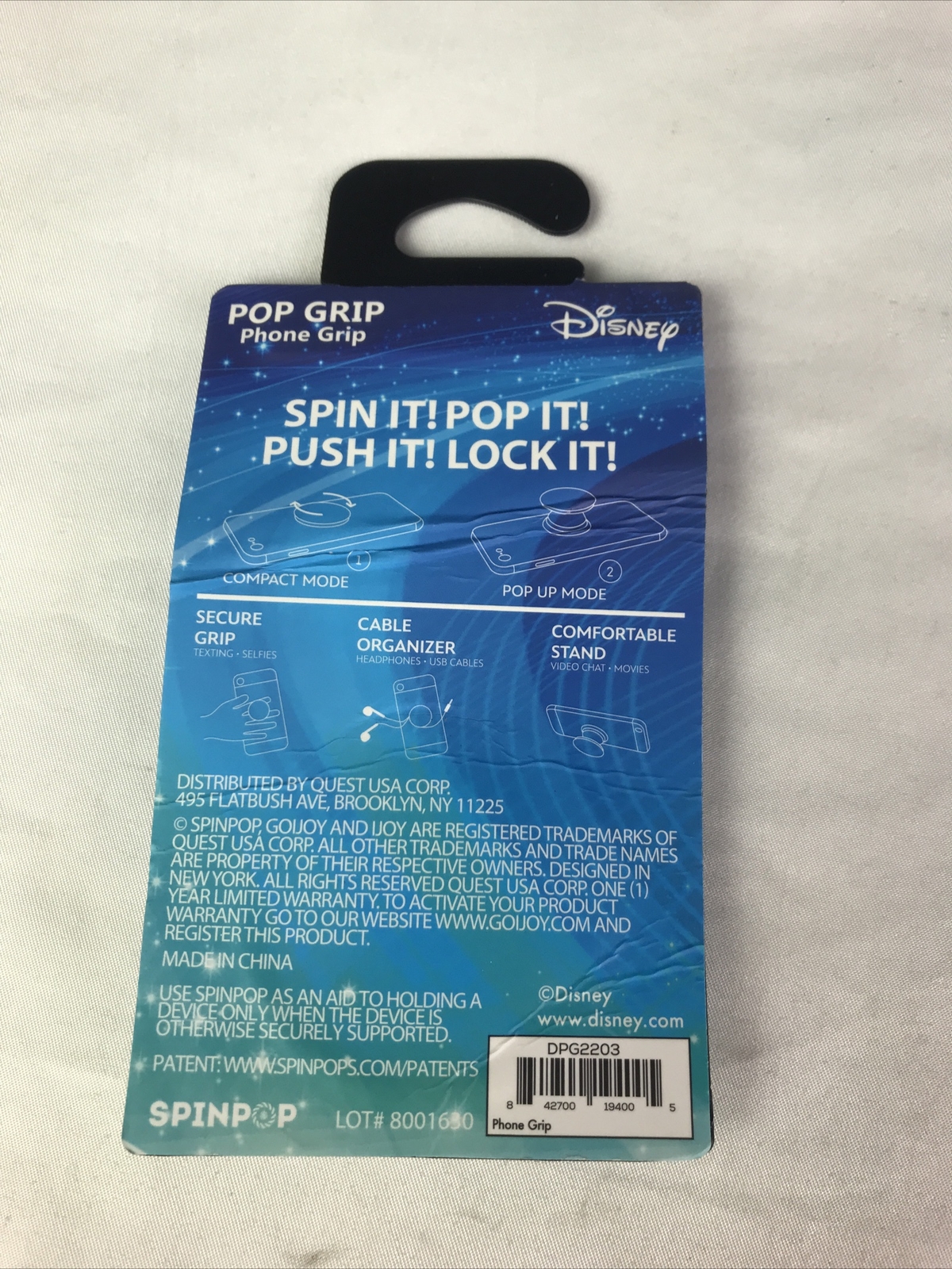 Disney Pixar Light year ELSA & ANA SpinPOP Phone Grip | eBay