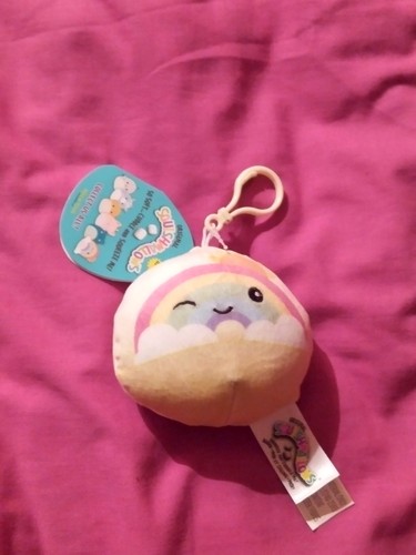 Squishmallow Vera winking Rainbow OG design 3.5" clip BNWT HTF | eBay ...