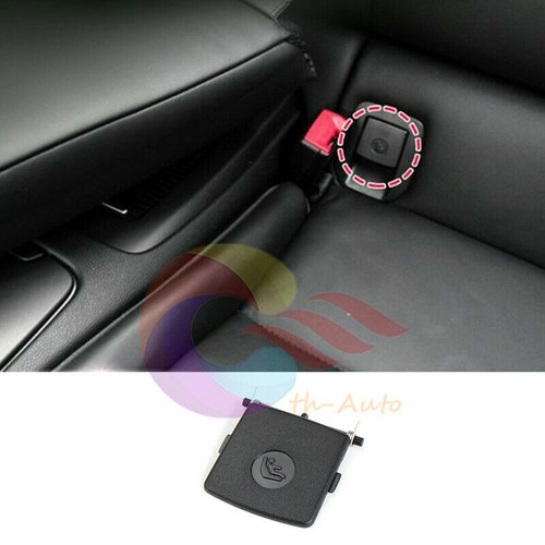Black Rear Child Seat Isofix Mount Cover 52206970744 For BMW E92 M3 ...
