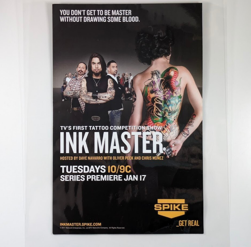 2011 Ink Master Series Premiere Promo Spike TV Tattoo Compete Ad Dave ...