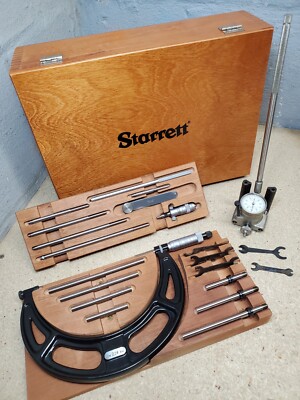 Starrett No. 917 automotive service set w/ inside + outside micrometers ...
