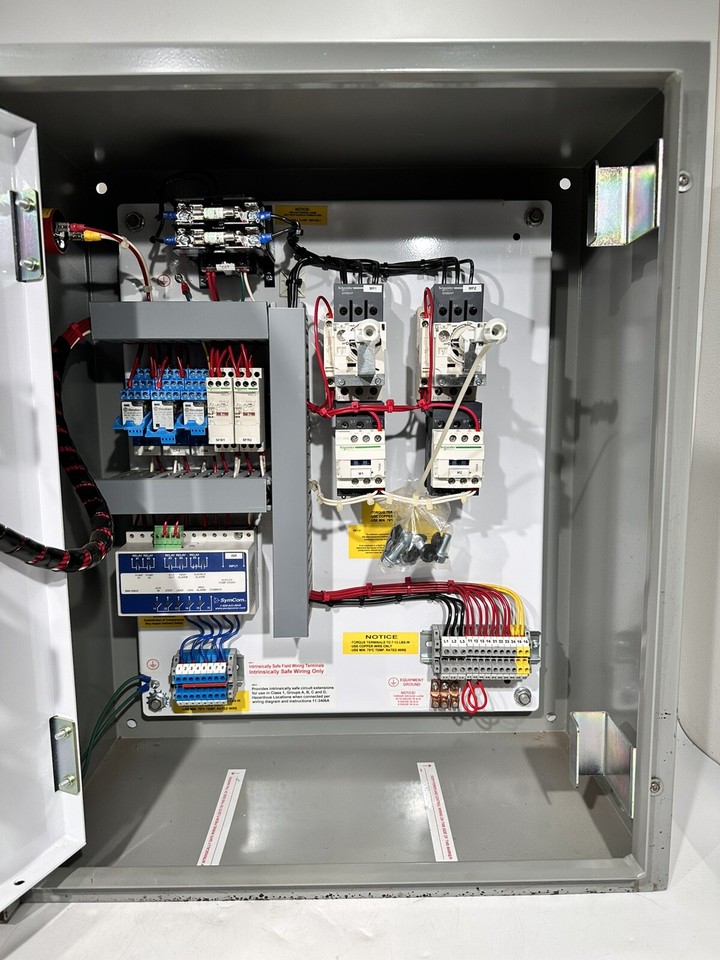 Weil Aquatronics Duplex Pump Control Panel 1 HP 208V 3 PH Max Voltage ...