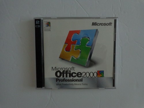Microsoft Office 2000 Professional Upgrade | For Windows | 2 CD ...