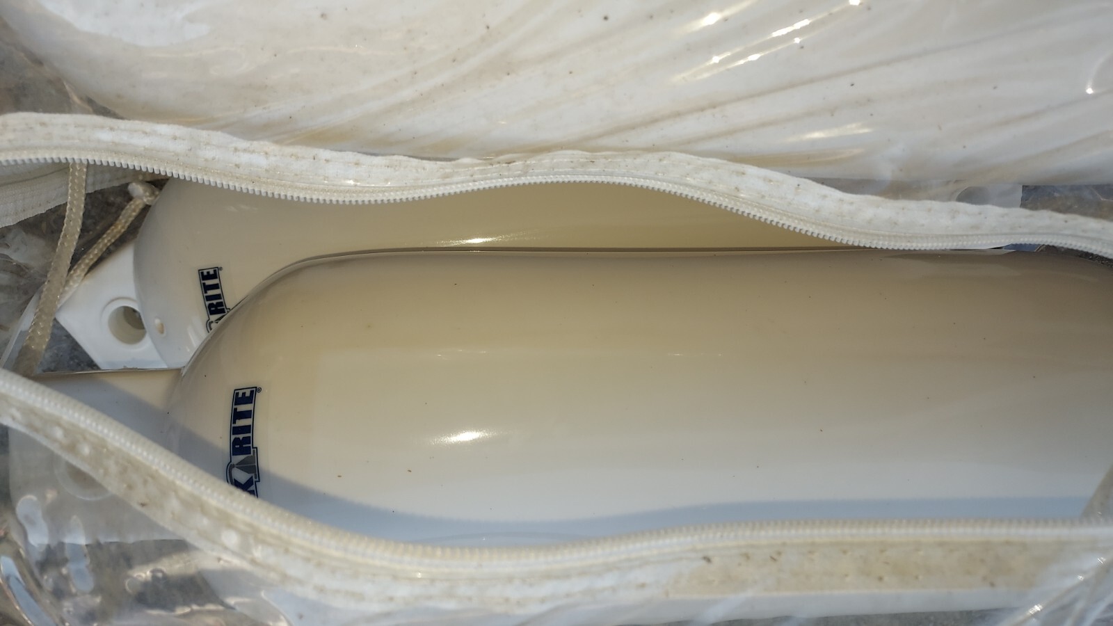 Dock Rite White Vinyl Boat Fenders 20 x 5 1/2 Inch 87256 PKG. of 4 | eBay