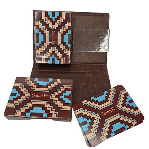 Rare Vintage Santa Fe by Aladdin Cologne Perfume Set of Playing Cards ...
