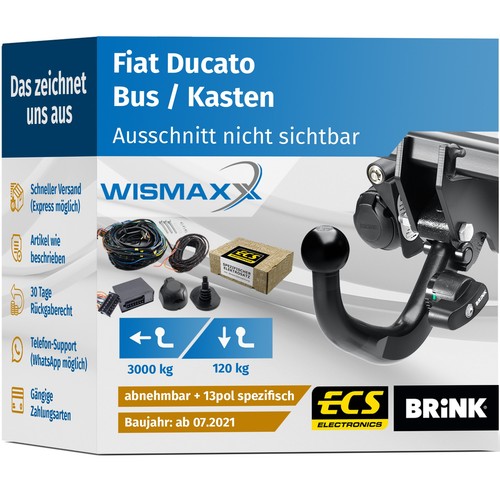 Anhängerkupplung Für Fiat Ducato 250