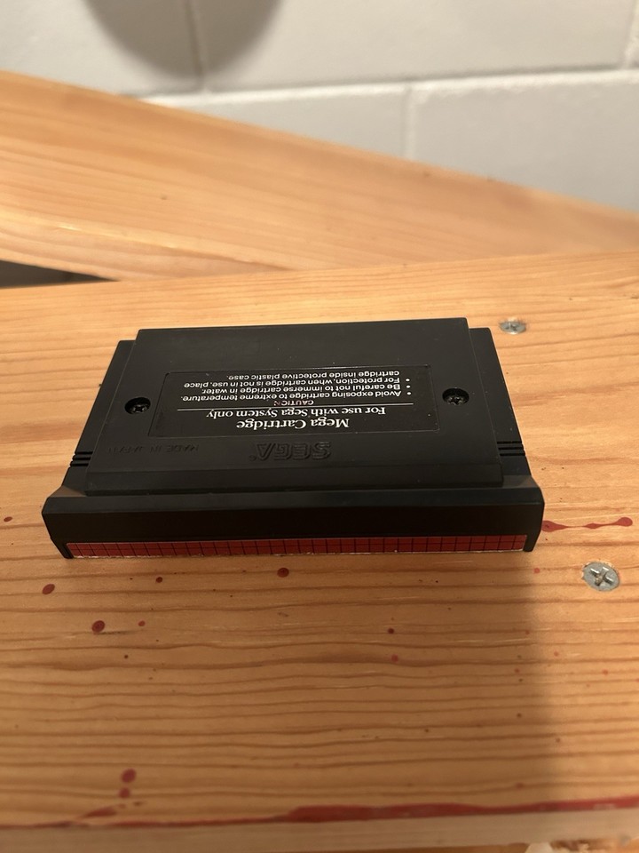 Rambo SEGA Master System Cart Only! Tested! | eBay