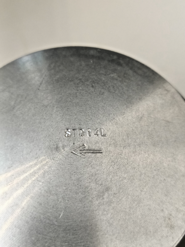 NOS Hepolite Yamaha RD350LC pair of STD pistons,Rings and pins ...