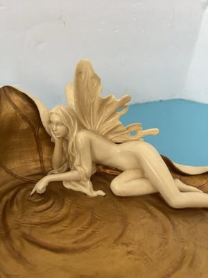 Vintage Veronese A Fairy's Secret Place Golden Pond Sculpture Dish 2005 ...