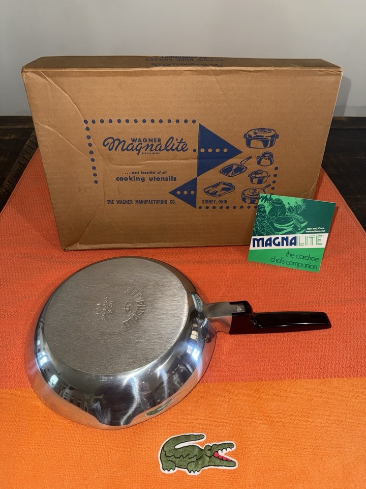 Magnalite GHC NOS Chef Skillet 9-3/4” In Box Wagner Ware 4509 | eBay