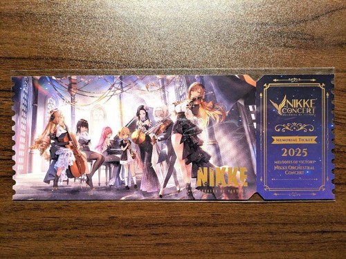 NIKKE Concert Ticket Used Serial Code Already Redeemed | eBay