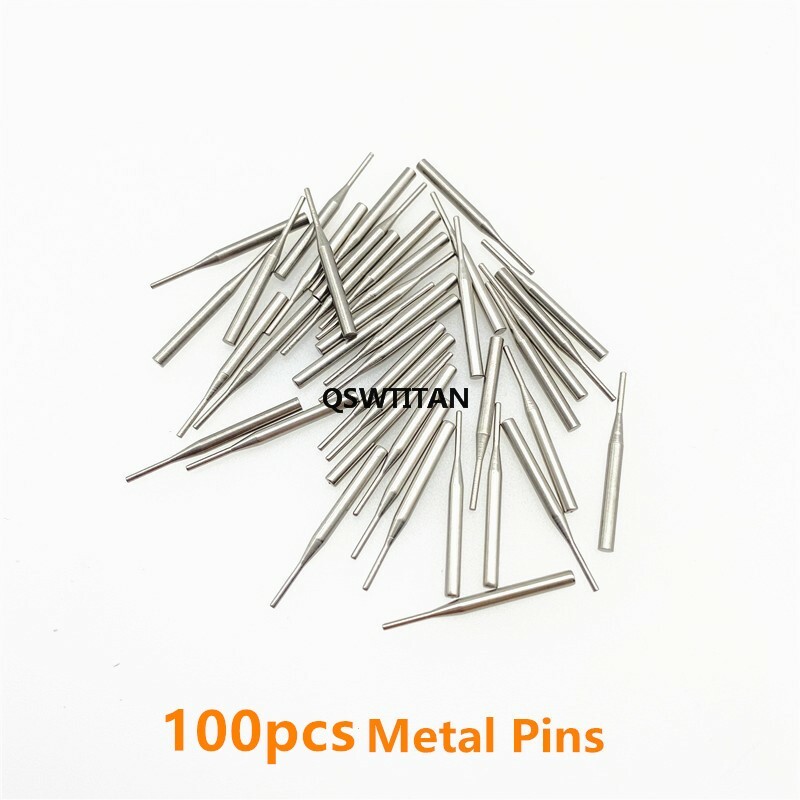 100pcs Metal Pins/Zirconia Ceramic Pins For Dental Lab Honeycomb Firing ...