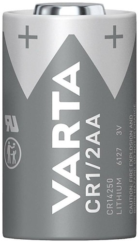 VARTA CR1/2AA Lithium Battery 3V 6127 1BL CR14250 Made IN China Exp ...