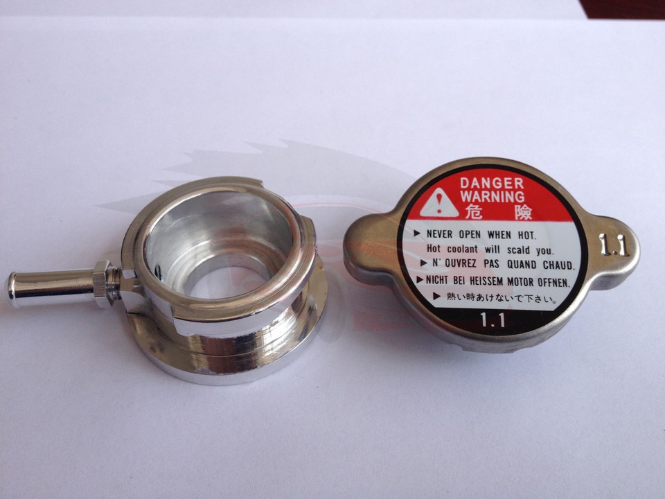Weld On Radiator Filler Neck Billet Aluminum + 1 Free Radiator 1.1pa ...