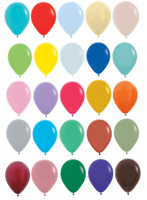 Sempertex Latex Helium Quality Air Round Balloons Fashion Party ...