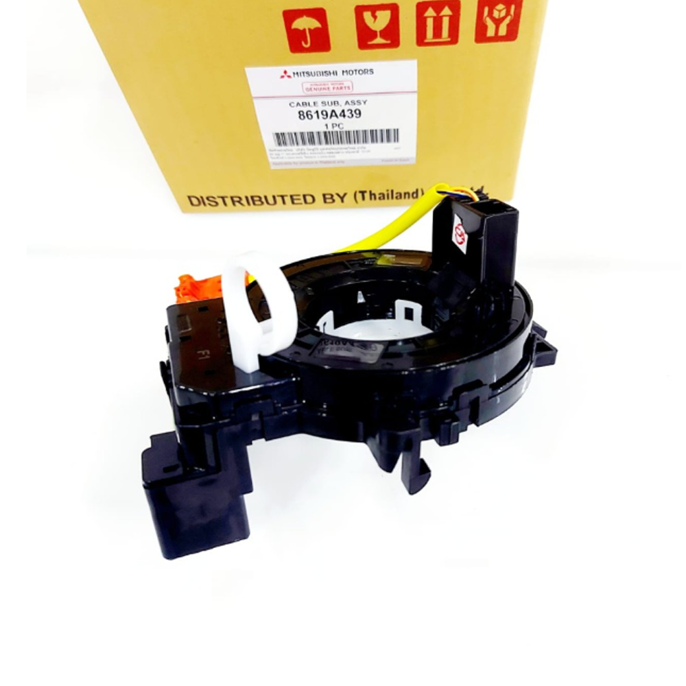 Genuine Part 8619A439 Mitsubishi Clock Spring Spiral Cable Sensor for ...