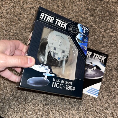 Eaglemoss Starship Collection Star Trek USS RELIANT NCC-1864 w ...