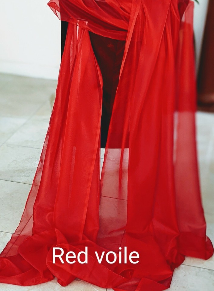 Voile by the yard 116" wide, 20 colors, wedding arbor decoration fabric ...