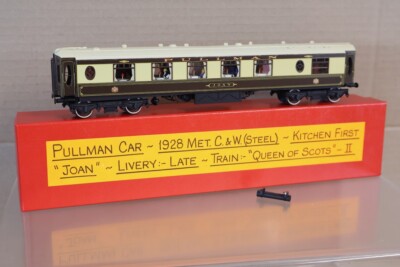 COMET KIT BUILT 1928 LNER QUEEN of SCOTS PULLMAN KITCHEN 1st COACH JOAN ...