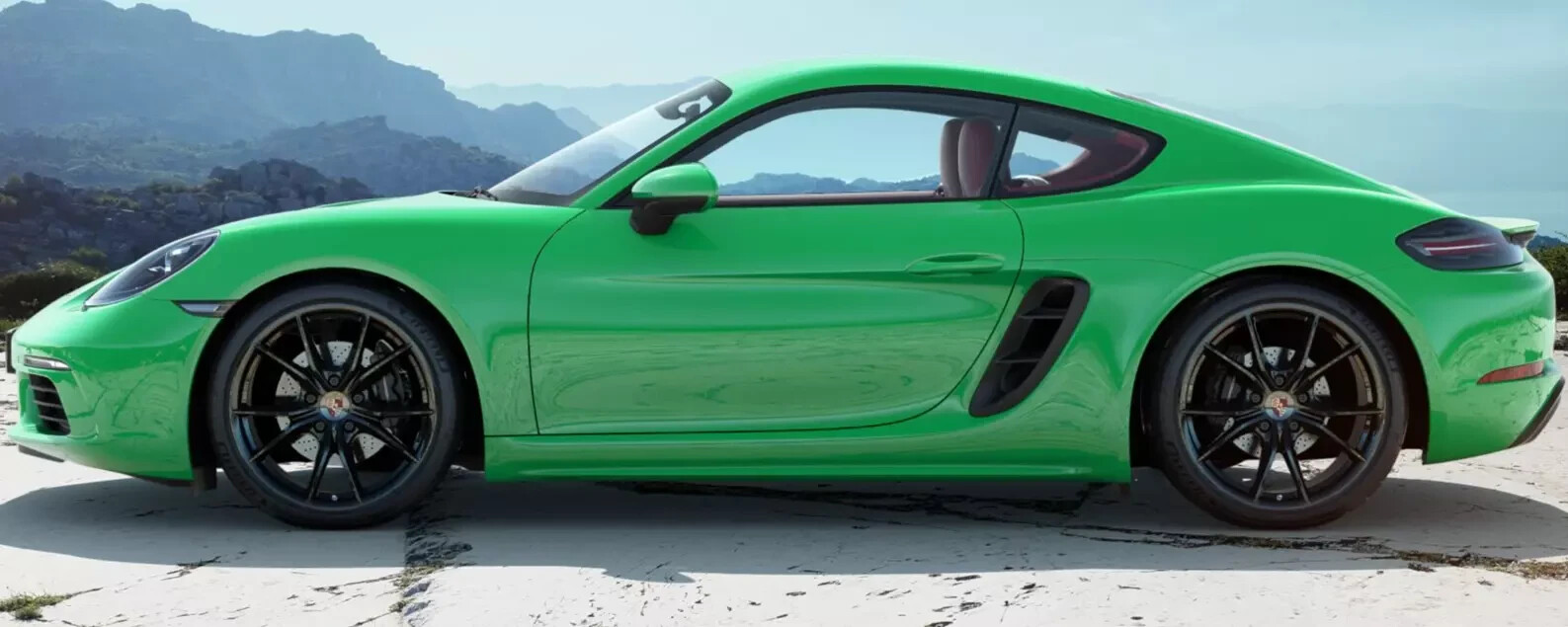 20" USED SATIN BLACK OEM PORSCHE 718 982 CAYMAN BOXSTER CARRERA S4 ...