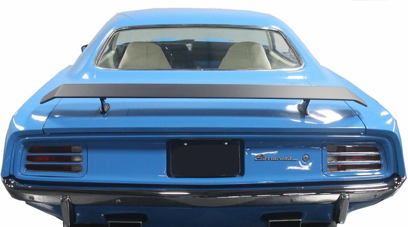 1970-1974 Mopar Go Wing Rear Pedastal Spoiler Wing 1970 1971 1972 1973 ...