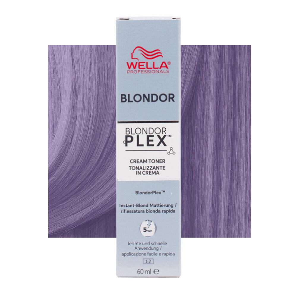 Wella Professional Blondor Plex Bleaching Powder and Plex Cream Toner ...