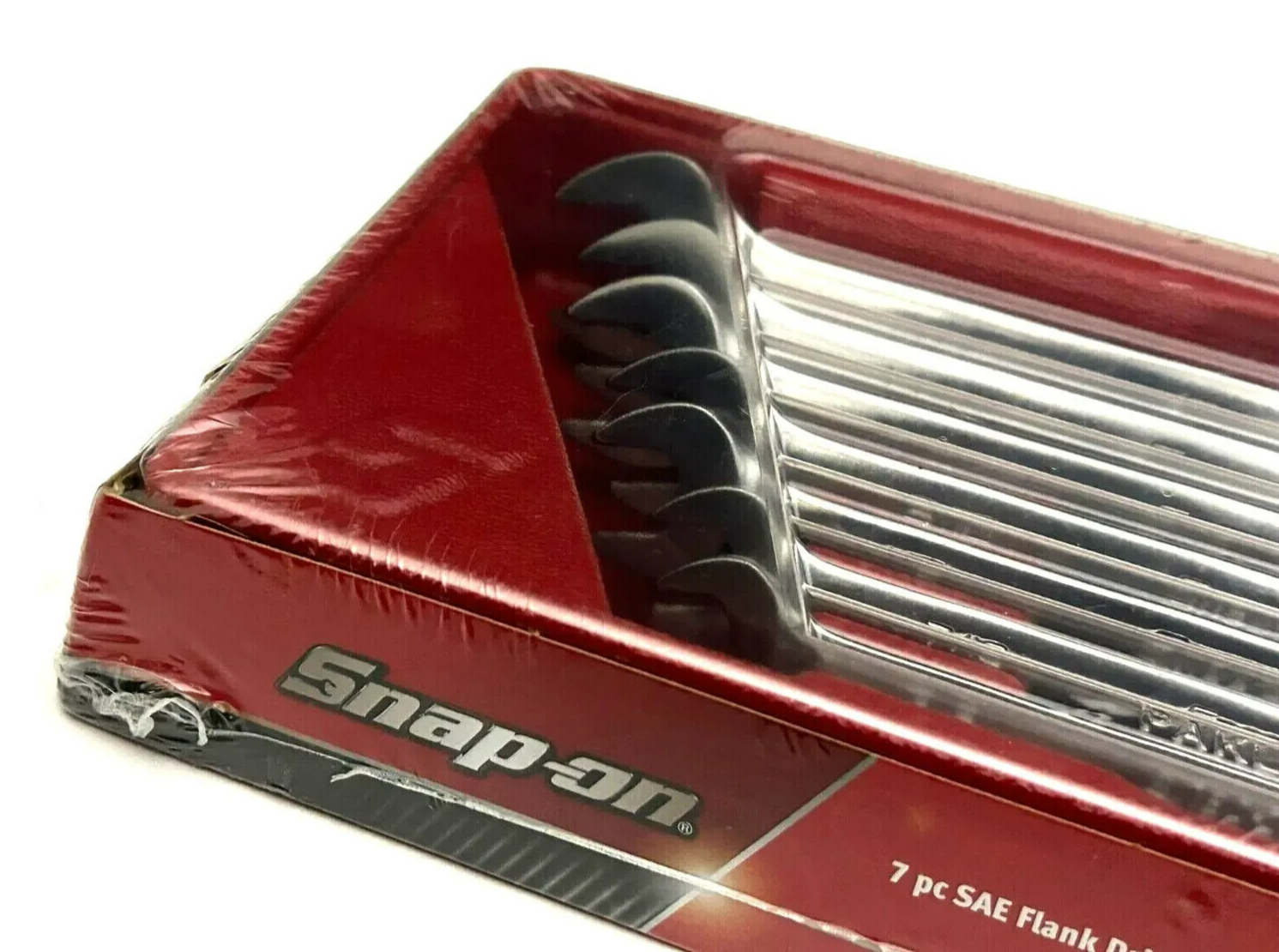 New Snap-on™ 7pc SAE 0° Non-Reversing Ratcheting Combo Wrench Set ...
