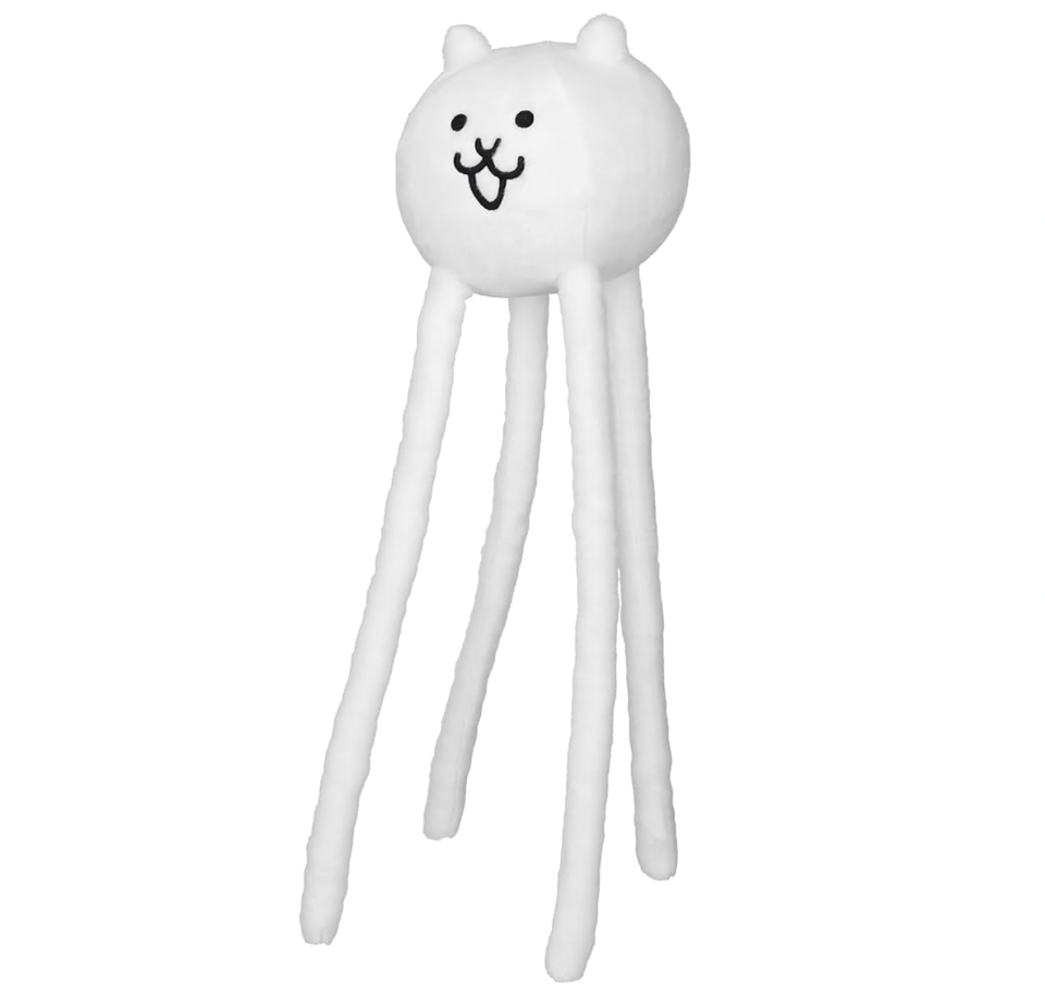 Battle Cats Great Cat Shop Original Gross Cat Plush Toy S JP Nyanko War ...