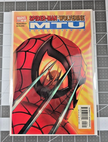 Marvel Team-Up 2 2005 1st Cameo Dr Doom Tony Stark Variant & Titannus ...