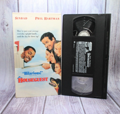 RARE Houseguest (VHS Tape, 1995) Sinbad, Phil Hartman House Guest ...