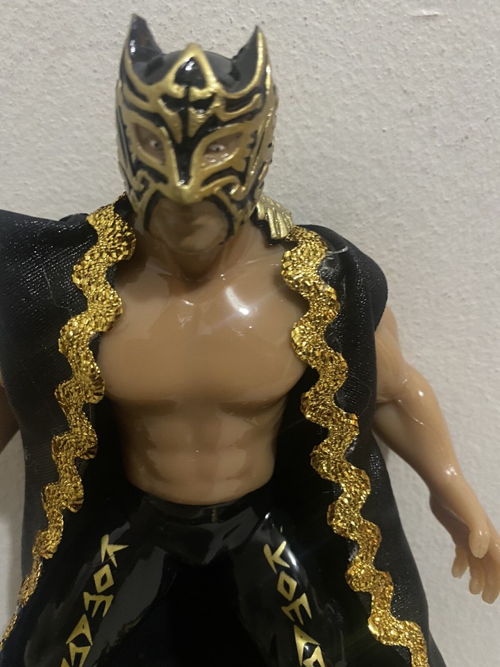 El Komander Wrestler 7 in Action Figure Mexican luchador Handmade 7 ...