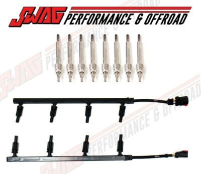2003 Ford 6.0 6.0L Powerstroke Diesel Diesel RX Glow Plugs & Plug ...