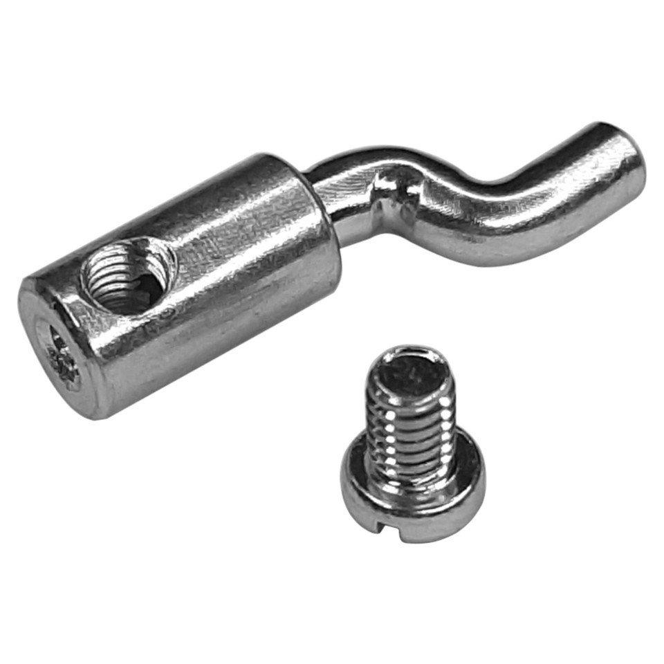 2x Universal Adjustable Cable Barrel Clamp Adjuster Bike Motorcycle ...