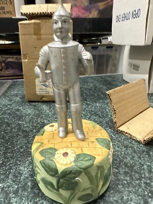 Wizard of Oz Tin Man Music Box Figure by Schmid Love Me with all your ...