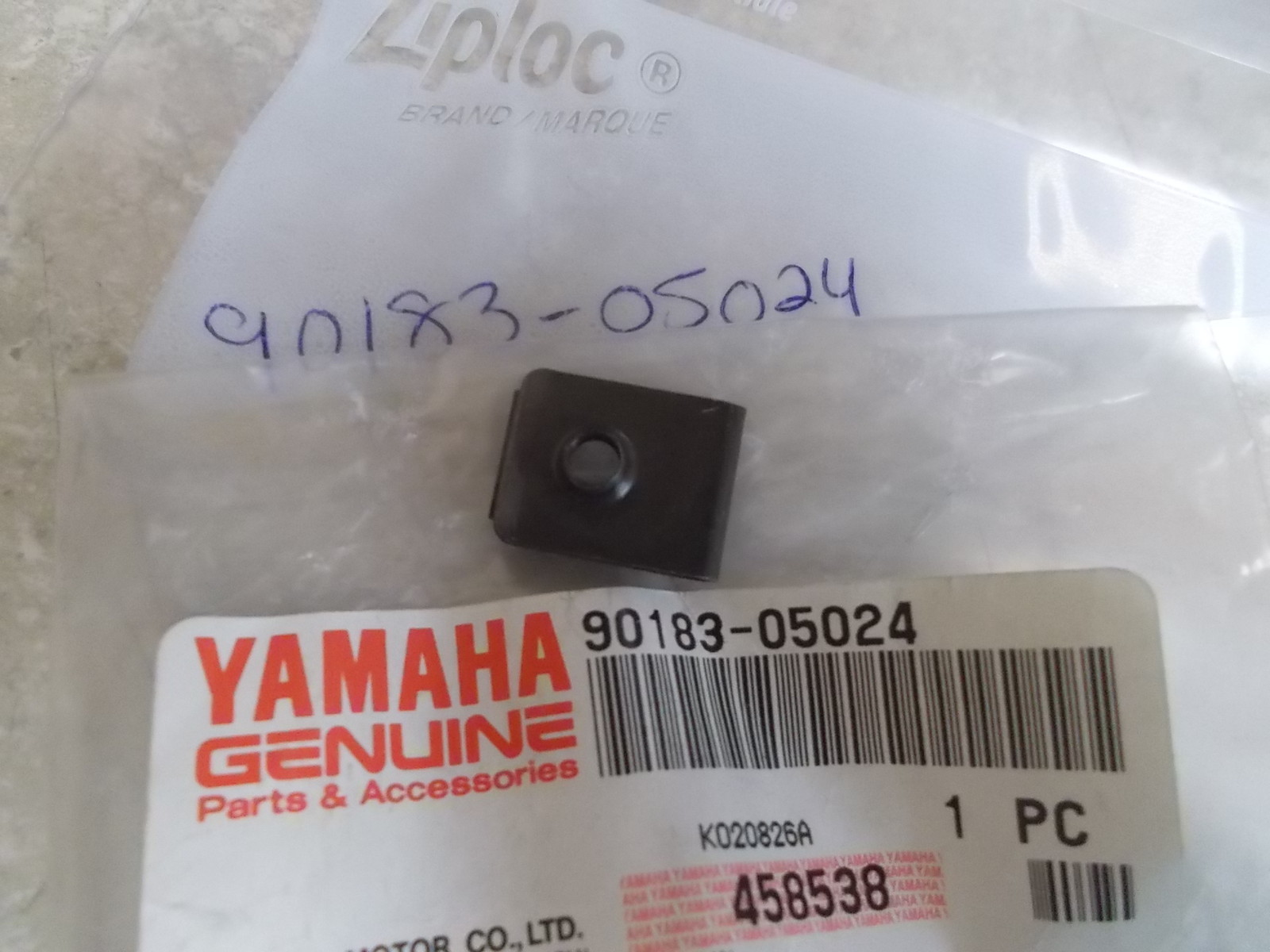 NOS OEM Yamaha Cowling Spring Nut 1983-2016 XVZ12 XVZ13 YZFR6 90183 ...