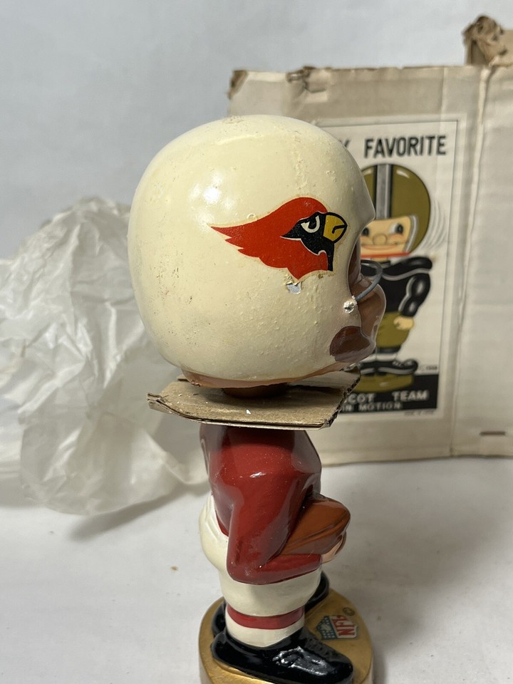 Vtg St. Louis Cardinals bobble head original box 60s Nos | eBay