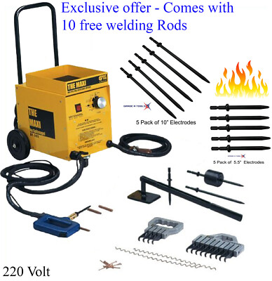 DentFix 505-220 The Maxi Dent Removal System, 220 Volt (With 10 FREE ...