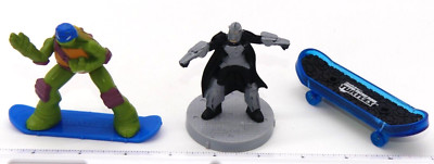 Lot 2013 2015 Teenage Mutant Ninja Turtles Skateboard Figure McDonalds ...