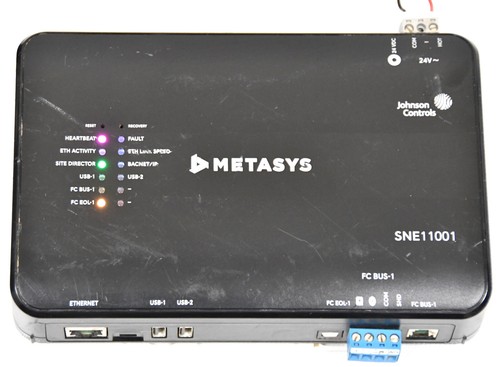 Johnson Controls Metasys SNE 11001 Controller NAE4510 | eBay