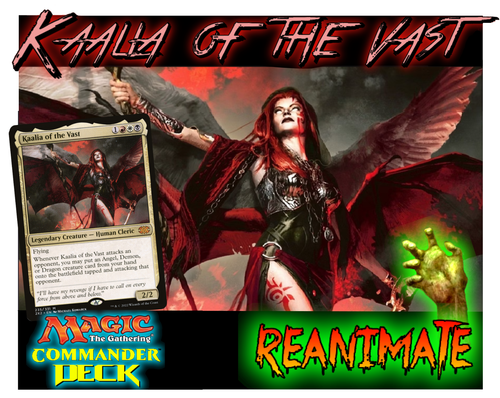 Kaalia, of the Vast MTG EDH Commander Deck, Reanimator Theme! | eBay
