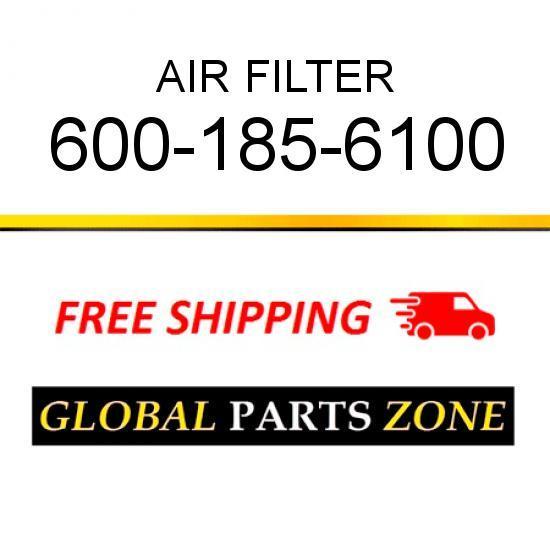 KOMATSU 600-185-6100 - Air filter cross reference