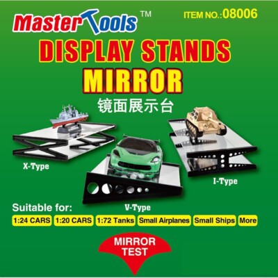 Trumpeter 08006 master tools DISPLAY STANDS MIRROR TEST 2020 NEW | eBay