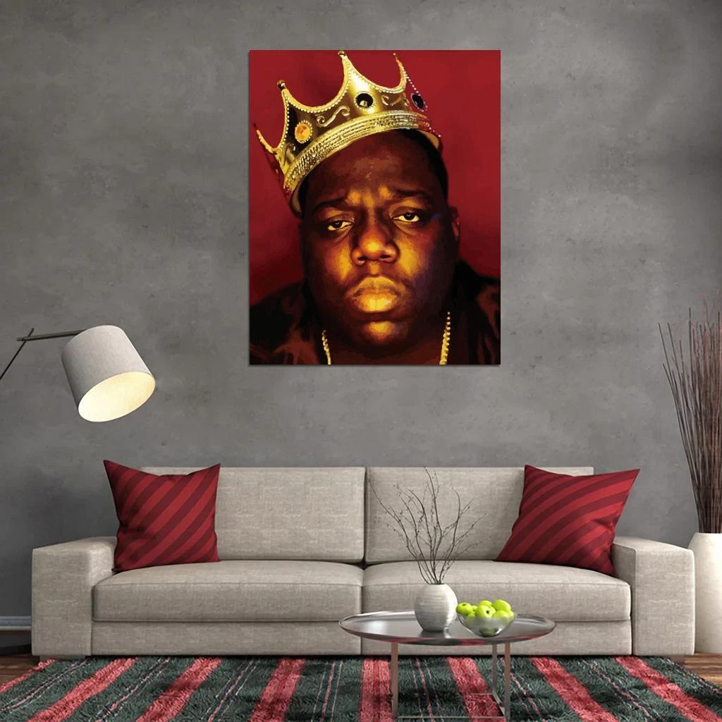 Notorious Big Crown Poster